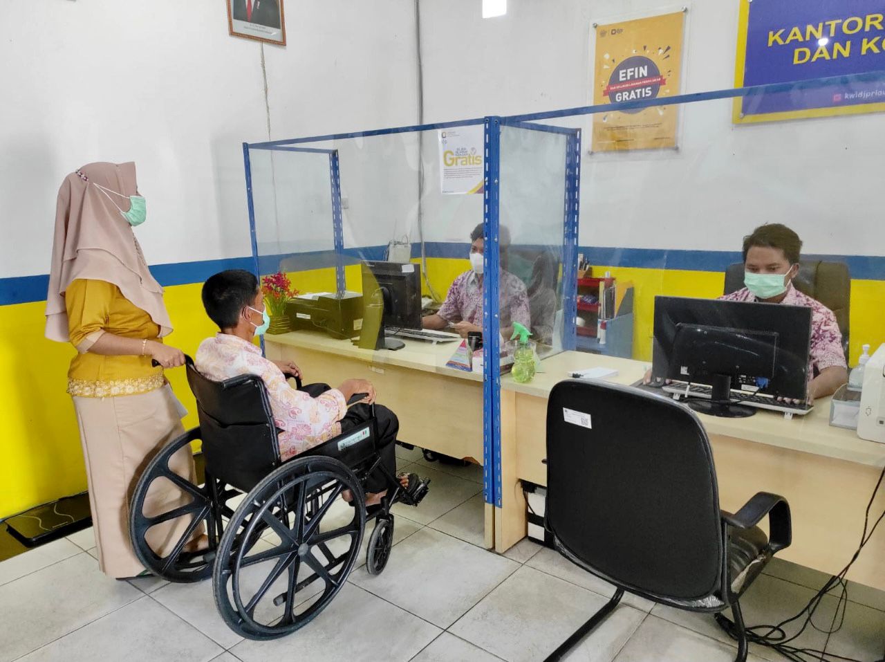 Tingkatkan Pelayanan, KP2KP Bagansiapiapi Sediakan Fasilitas Ramah Disabilitas | Direktorat ...