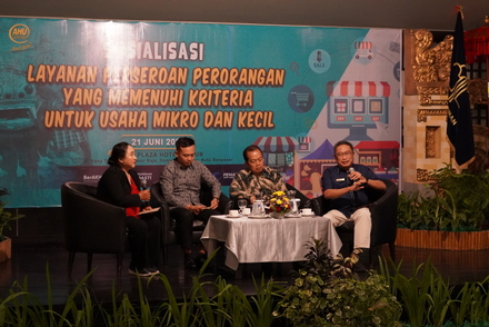 DJP dan Kemenkumham Bali Selenggarakan Sosialisasi PT Perorangan | Direktorat Jenderal Pajak