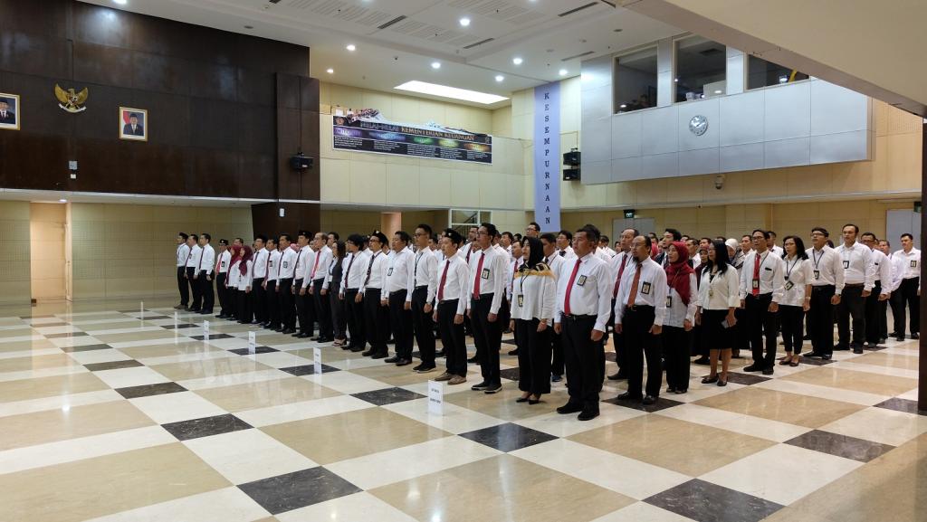 Apel Rutin Terakhir 2018 di Gedung Madya Jakarta | Direktorat Jenderal ...